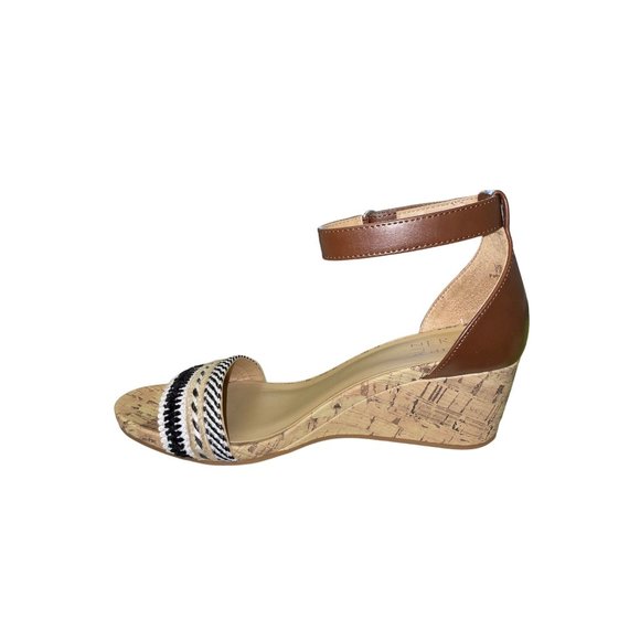 Naturalizer | Shoes | Naturalizer Areda Smooth Wedge Natural Multi Faux ...